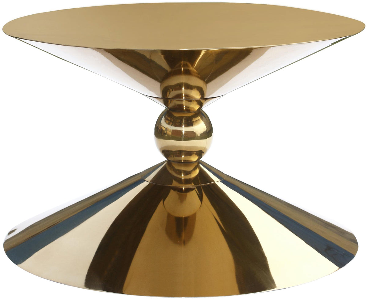 Malia Gold Coffee Table | D&N Furniture (PA)